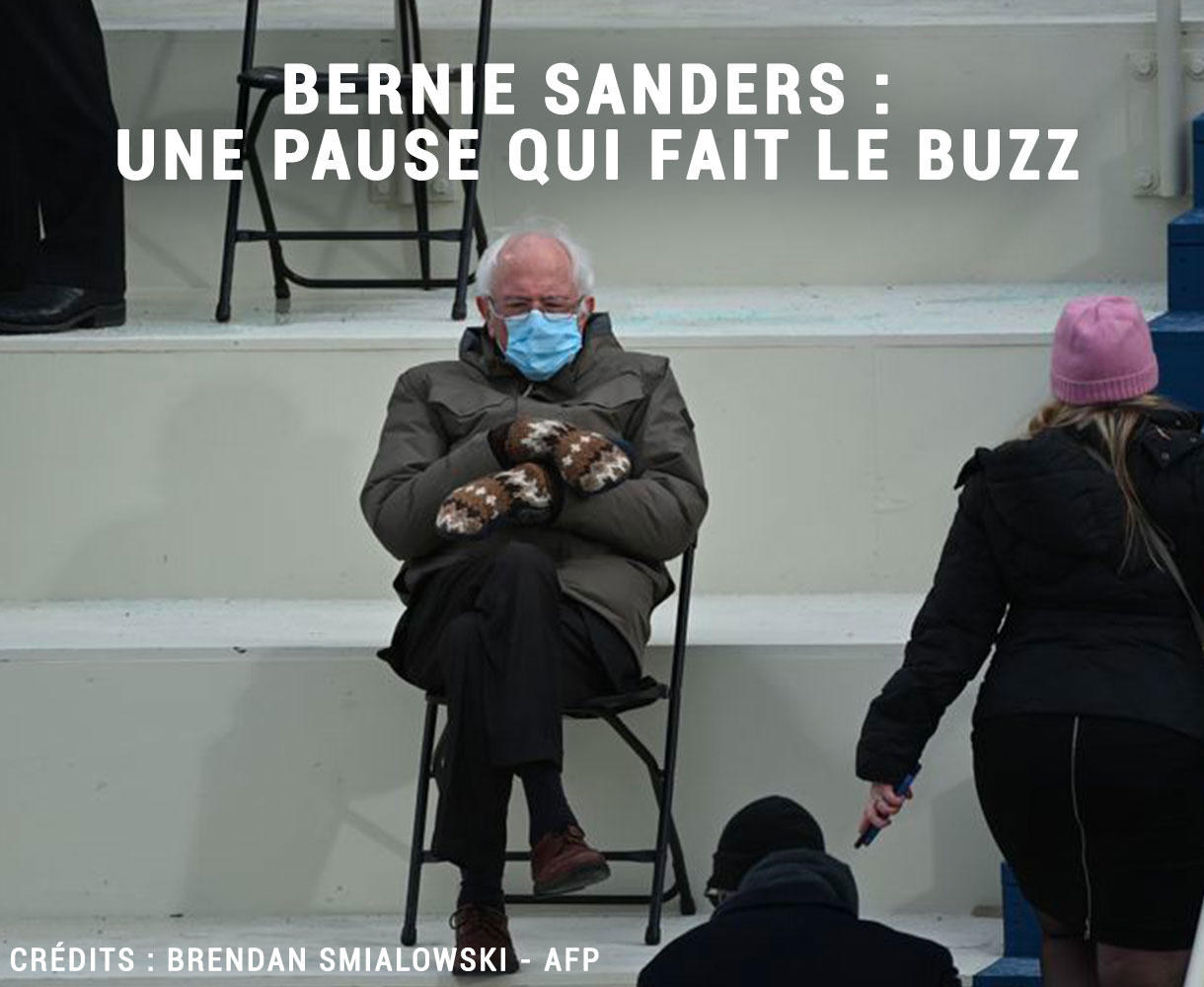 Bernie Sanders: a pose that makes the buzz | helloboss